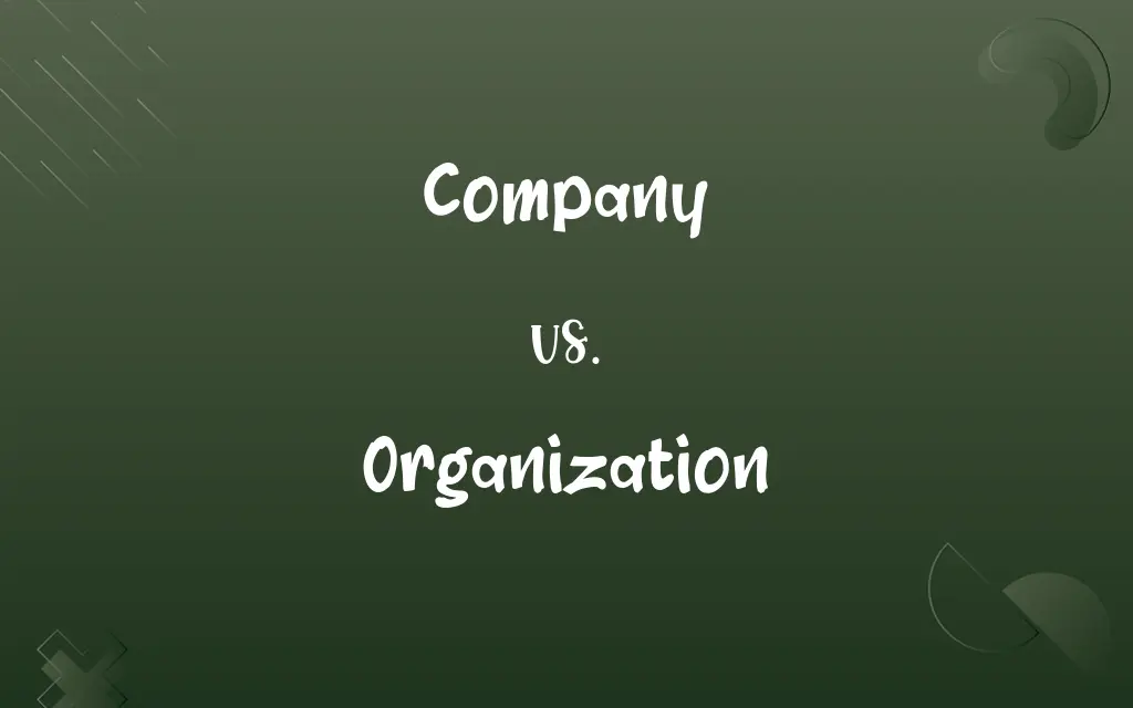 Company Vs Organization Know The Difference Company Vs Organization Know The Difference